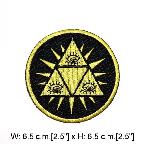 Accessories | Illuminati Patch Iron On Evil Eye Trust No One Diy | Poshmark